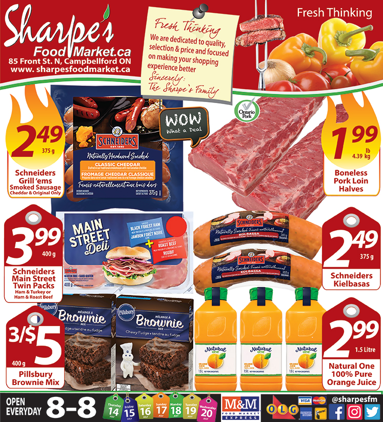 Sharpe's Food Market - Grocery Store in Campbellford ON